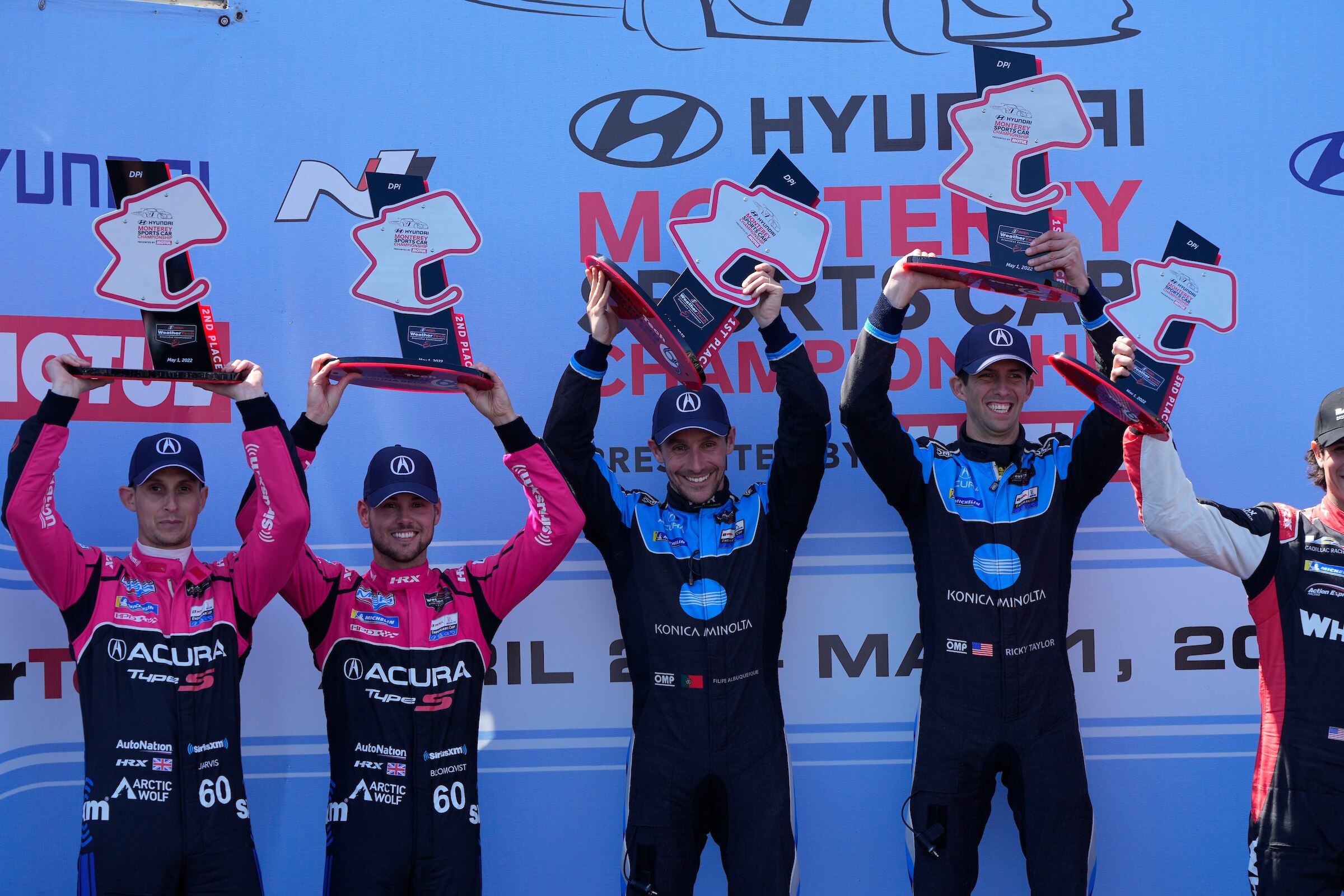 Acura Prevails with 1-2 Finish at Laguna Seca | Honda Racing