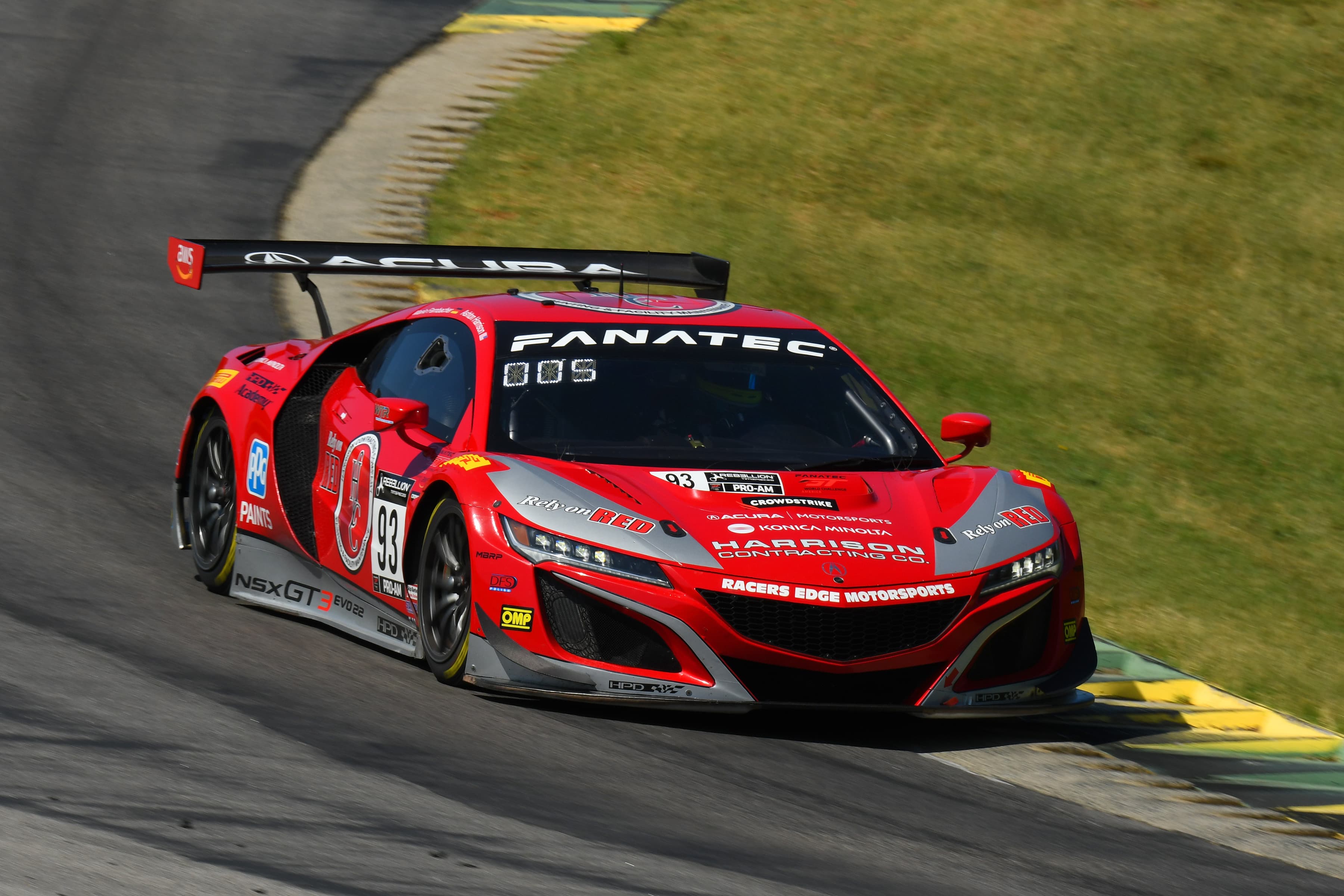 Roller-Coaster Weekend for Acura NSX GT3 Evo22 at VIRginia ...