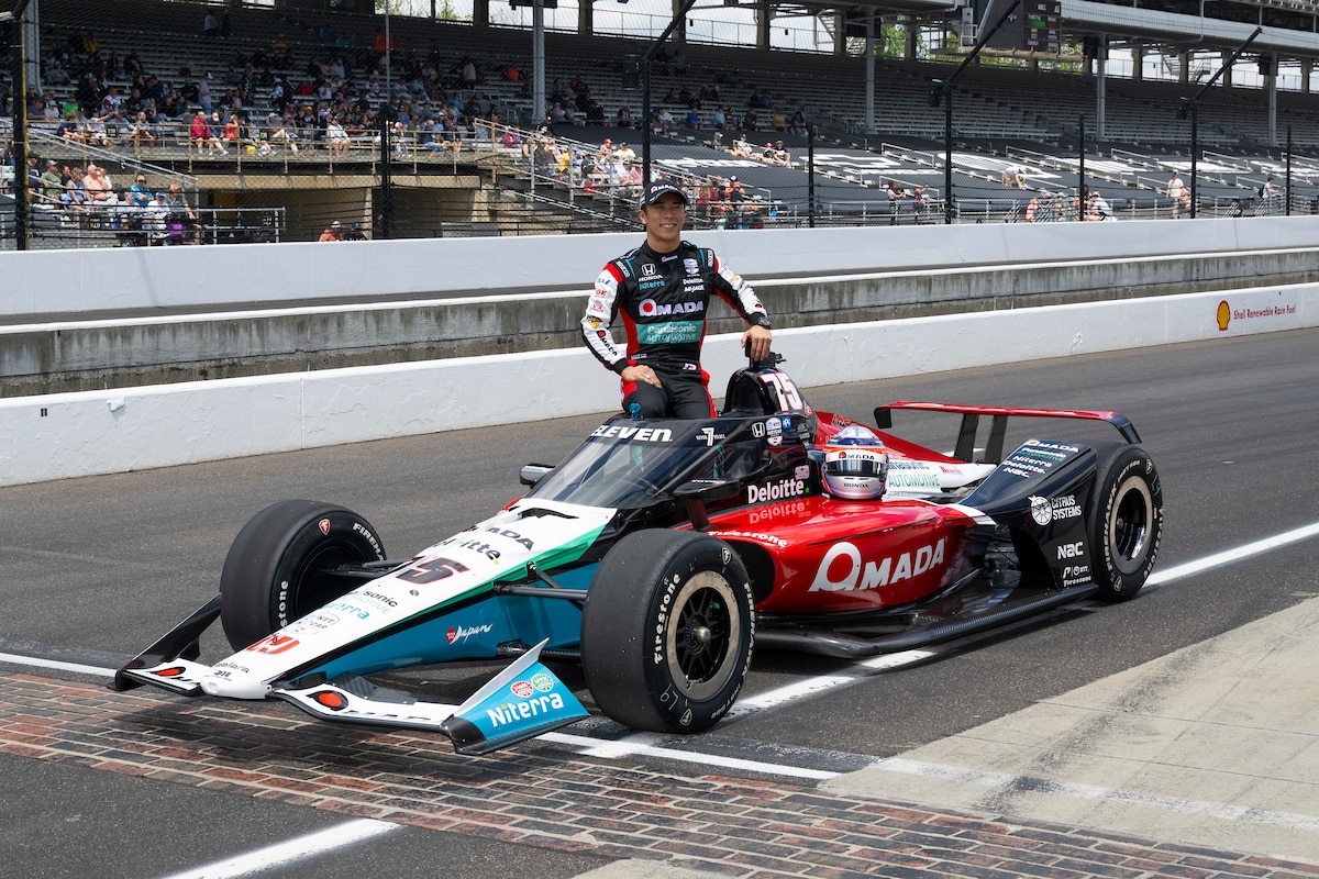 2025 Takuma Sato scores front row start for Honda at the 2025 Indy 500 ...