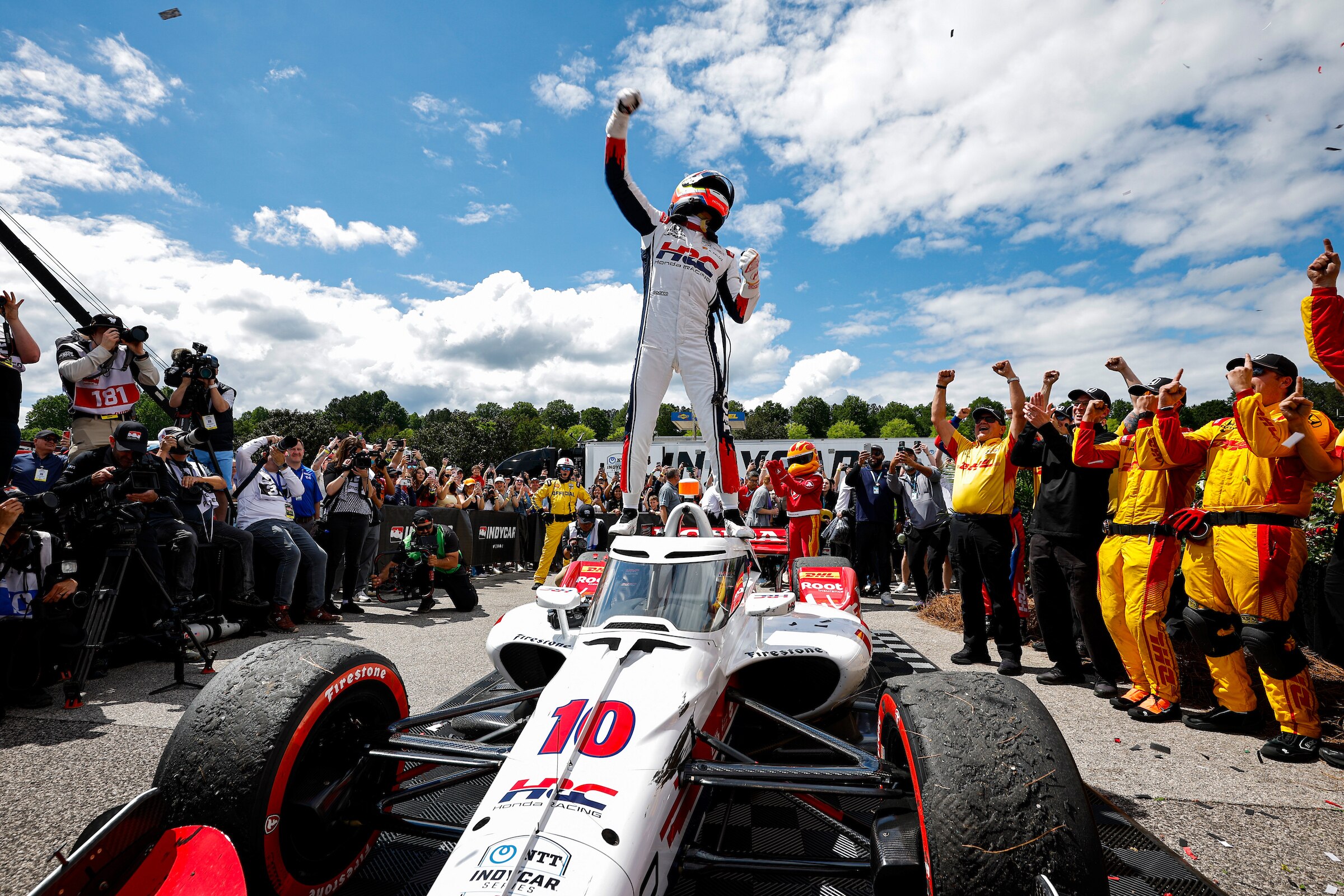 2025 Palou drive the HRC Honda to victory at Barber | Honda Racing