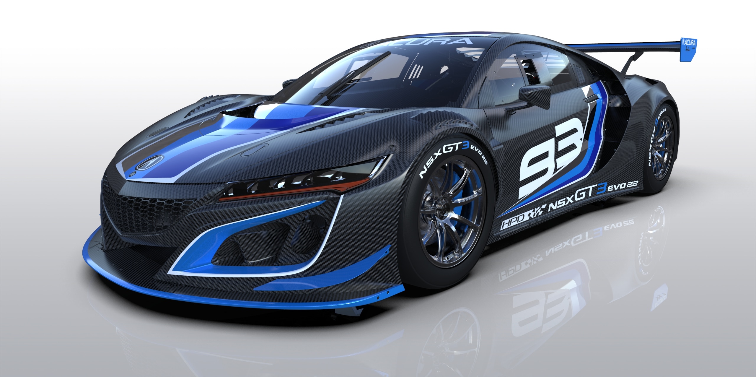 Acura NSX GT3 Evo 22 Introduced Honda Racing